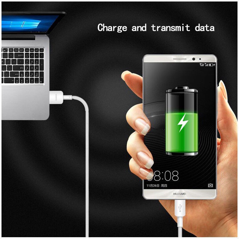 สายชาร์จหัวเว่ย Huawei Micro USB แท้ Huawei Cable Charger Micro USB ...