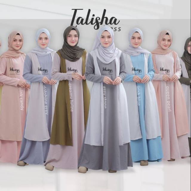 ชุดเดรส Talisha สีกากี - avikarkhalifi.th - ThaiPick