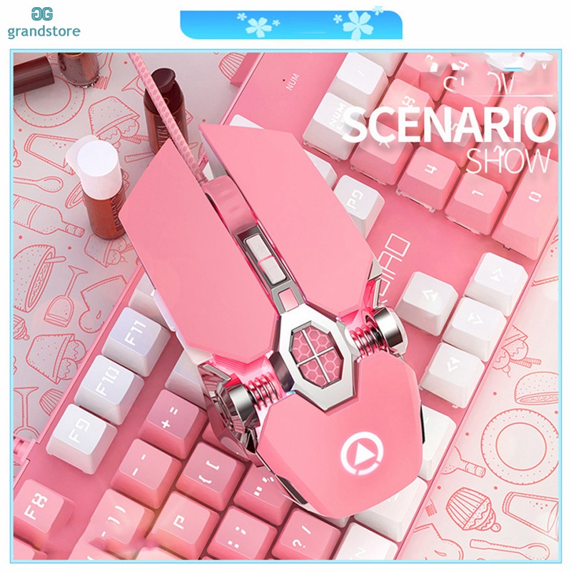 grandstore.sg Gaming Mouse Mechanical Wired Silent Mouse 7 Buttons ...