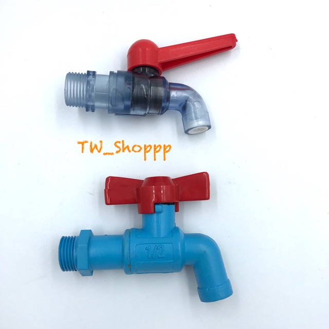 ก๊อกนำ้ พีวีซี ขนาด 1/2” | Shopee Thailand