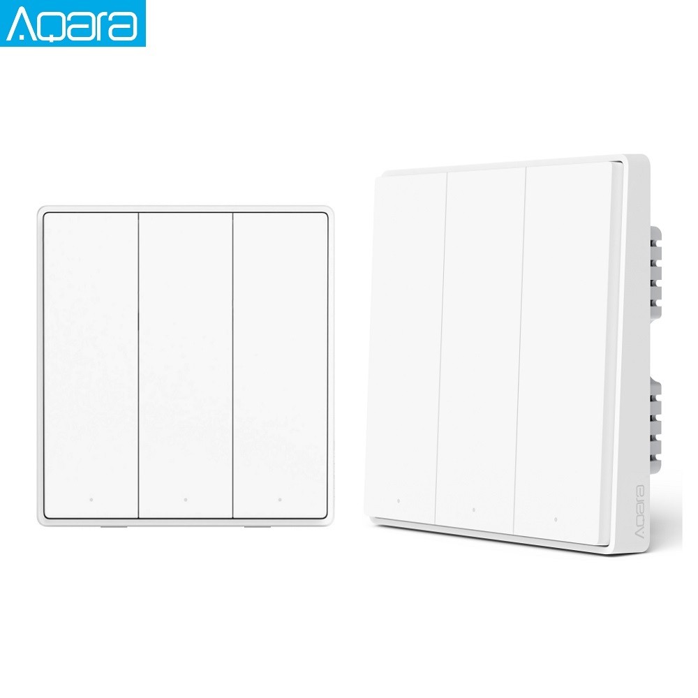 xiaomi Aqara 2020 Lastest D1 Smart Wall Switch 1/2/3 Button Wire ...