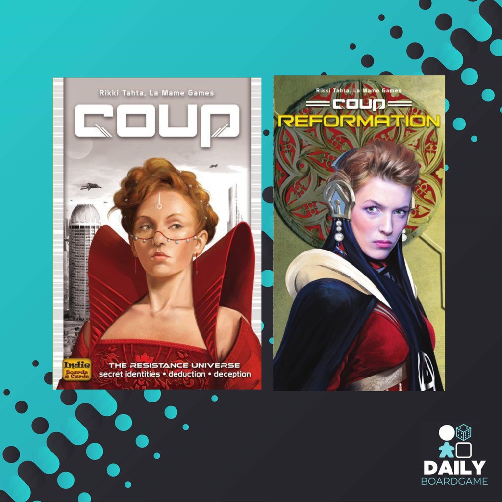 [Combo Set] - Coup + Reformation - dailyboardgame - ThaiPick