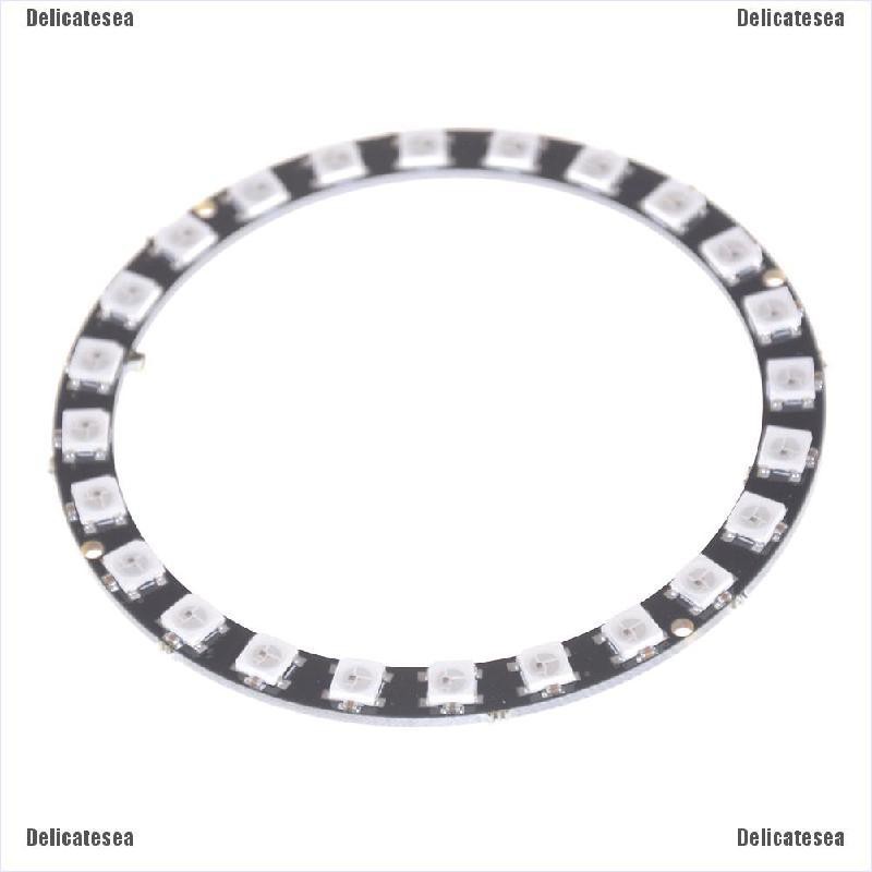 ws 2812 b 5050 rgb led แหวน 24 bit rgb+ไดร์เวอร์สําหรับ arduino ...