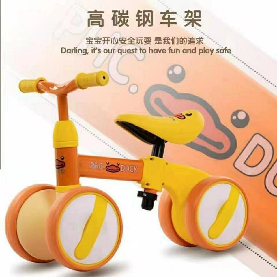 ⊙Little Yellow Duck Balance Scooter เด็กอายุ 1 ถึง 3 ปี 2 เด็กทารกของ ...
