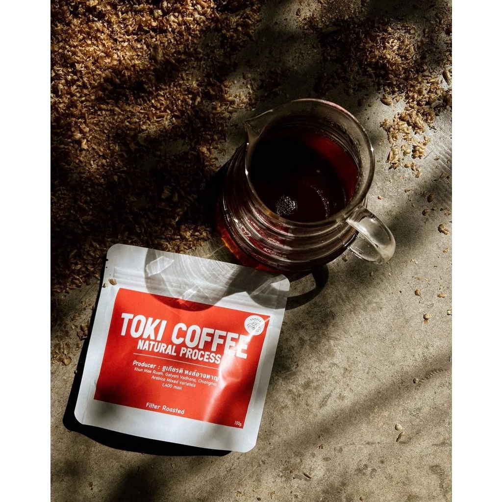 เมล็ดกาแฟคั่วอ่อน Couple Coffee Roastery - Toki Coffee Farm Natural ...