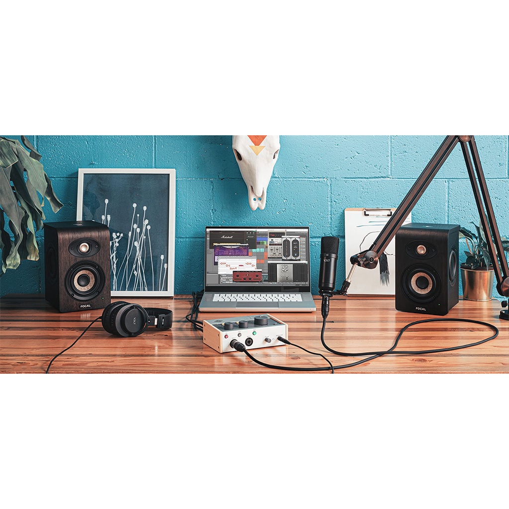 Universal Audio VOLT 276 Studio Pack ชุดบันทึกเสียง รุ่นใหม่ audio interface ไมค์โครโฟน หูฟัง ...