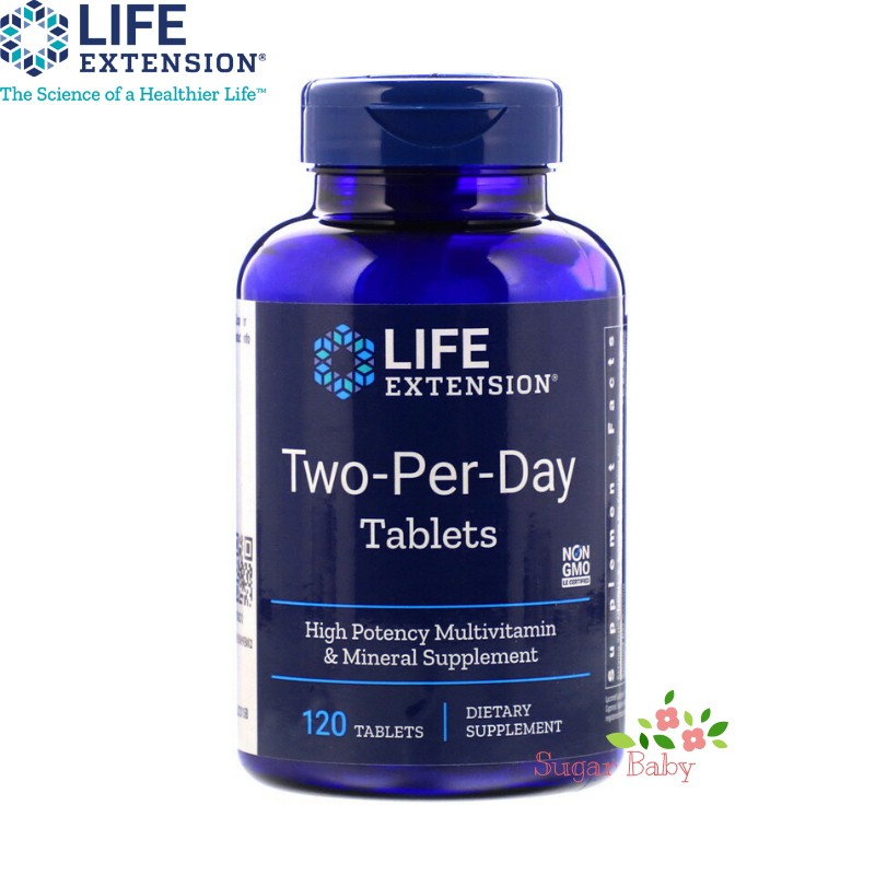 Life Extension High Potency Multivitamin – Life Extension ツーパーデイ 1日2粒 ...