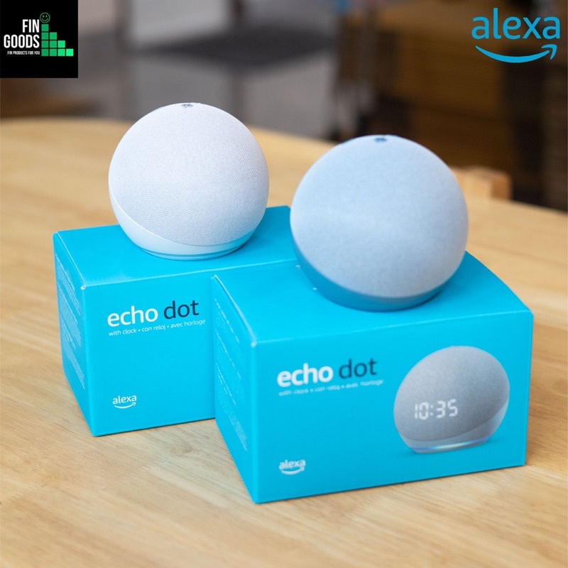 Amazon Echo Dot4 with Clock รุ่นGen4 ลำโพงอัฉริยะ พัฒนาให้มีเสียงที่ดีขึ้น ใช้งานผ่านคำสั่งเสียง ...