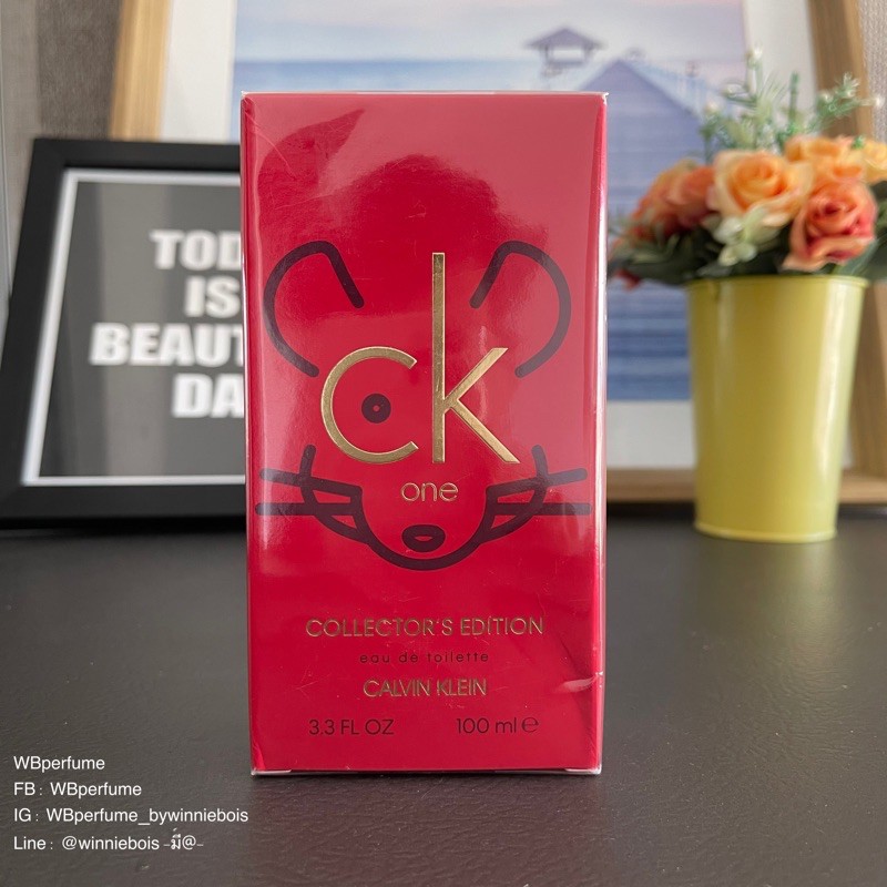 น้ำหอมแท้100% Calvin Klein CK ONE COLLECTOR'S EDITION CNY20 Eau de Toilette 100ml | Shopee Thailand