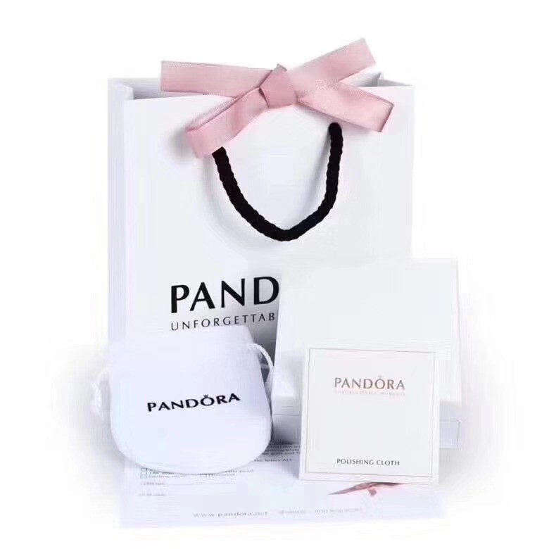 PANDORA CHARMS PANDORA แหวนแพนดอร่ารูปทรงหัวใจประดับเพชรแฟชั่นสําหรับ ...