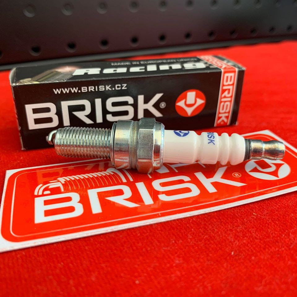 หัวเทียน BRISK COPPER RACING แกนทองแดง VESPA SPRINT 125 Spark Plug ...