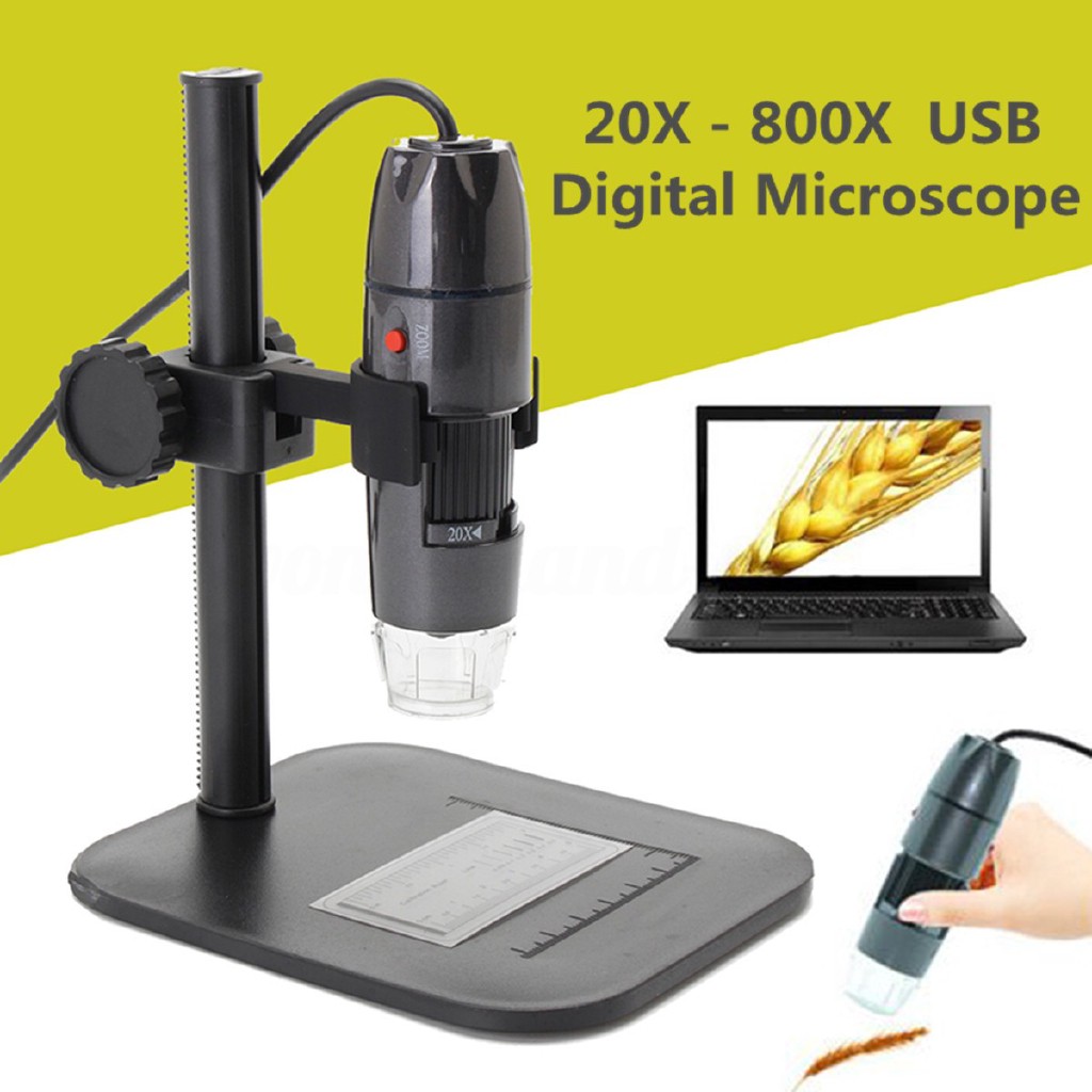 newHL 20-800X USB Digital Microscope Endoscope Zoom Magnifier 5GX9 ...