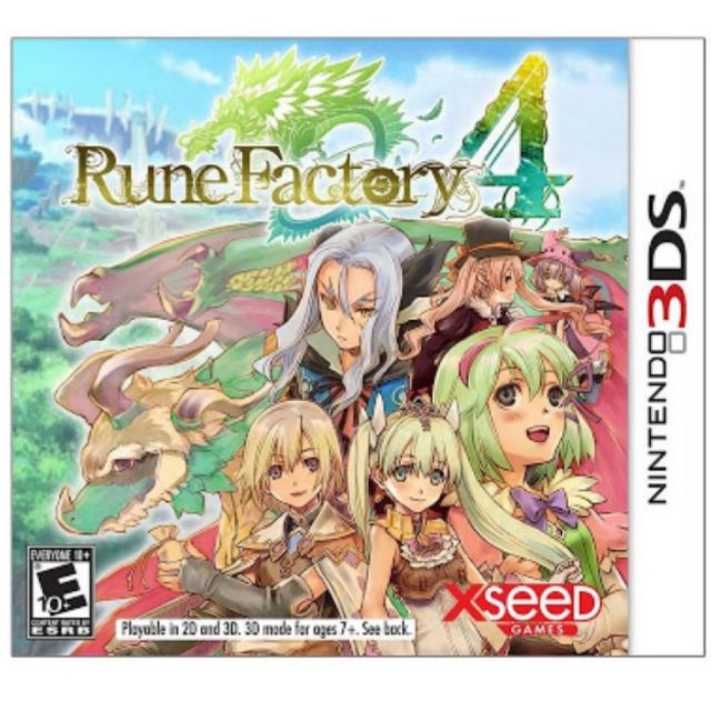 Rune Factory 4 (US) - 3DS มือสอง - lervly - ThaiPick