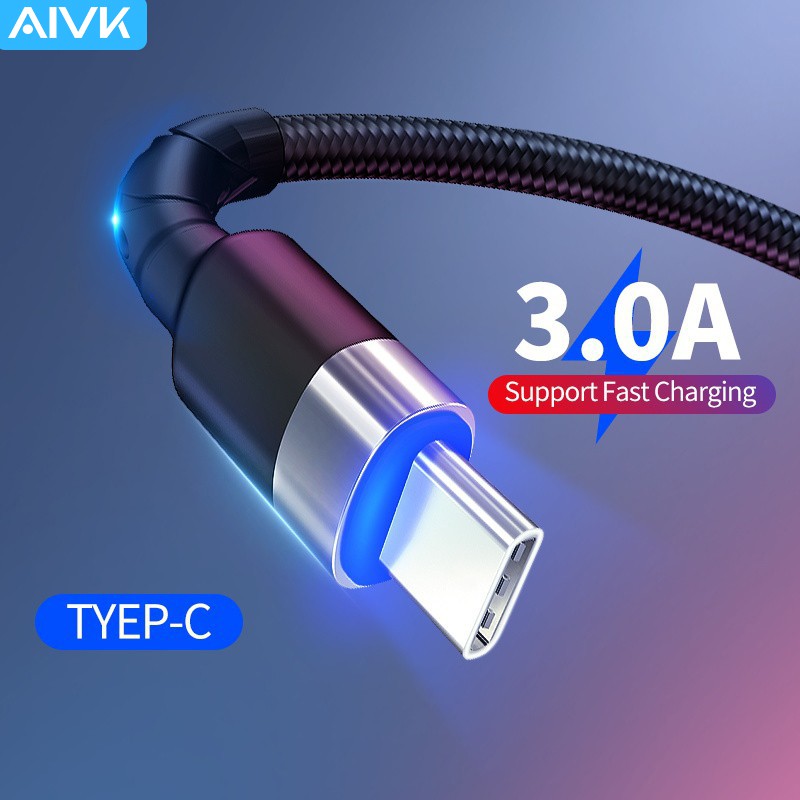 สายชาร์จ type C COD Supportสาย Type C LED แสดงสถานะ 3A การชาร์จอย่าง ...