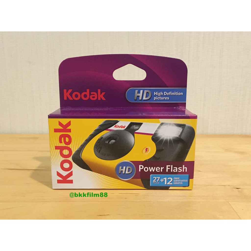 กล้องฟิล์ม Kodak HD Power Flash 800 35mm ถ่ายได้39รูป กล้องฟิล์มใช้แล้ว ...
