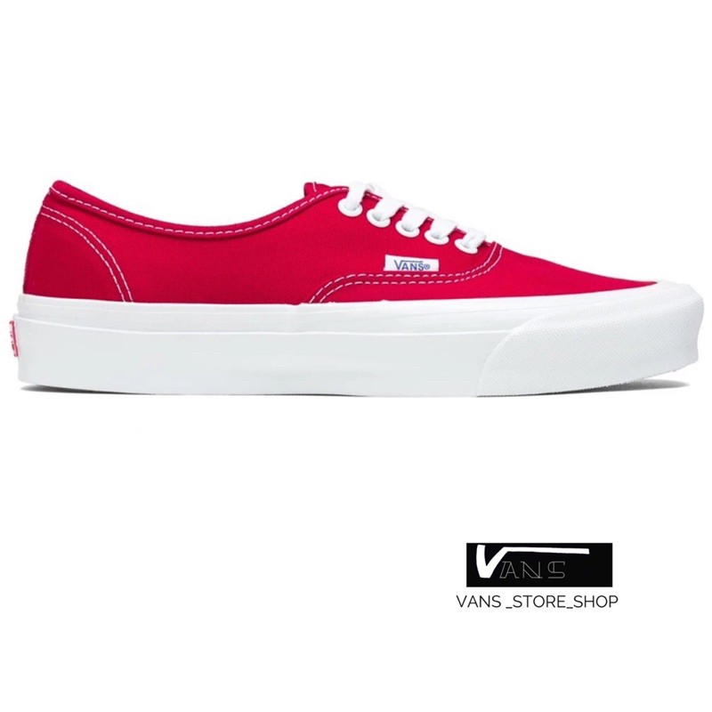 VANS AUTHENTIC OG LX VAULT RED 2020 SNEAKERS สินค้ามีประกันแท้ | Shopee ...