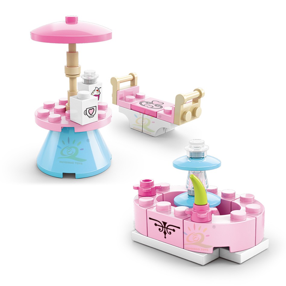 Building Blocks Ready Stock Compatible With Lego Universal Girl Series ...