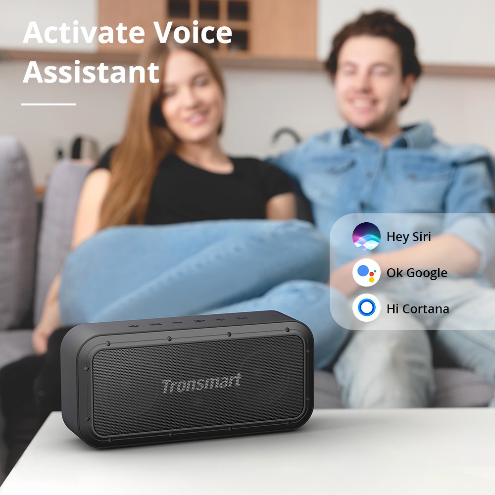 Tronsmart Element Force Pro 60W Bluetooth Speaker ลำโพงบลูทูธ5.0เกันน้ำ IPX7ใช้งานสูงสุด15 ...
