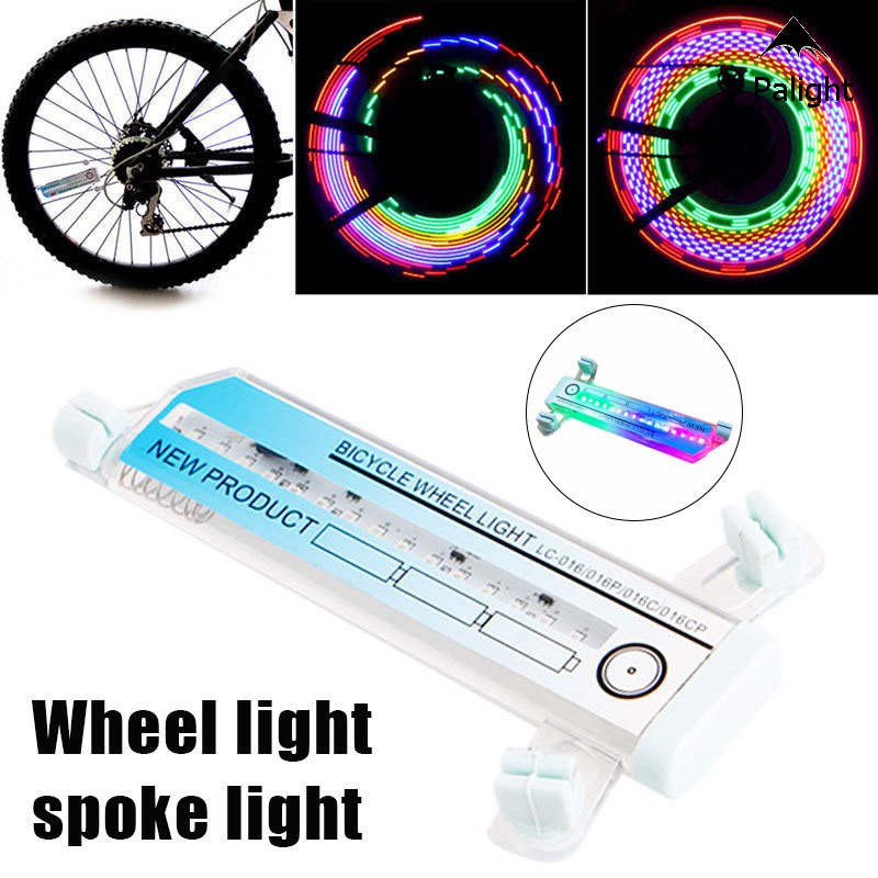 [PA] Bicycle Spokes Light Waterproof 32 LED Lights Display Bright 32 ...