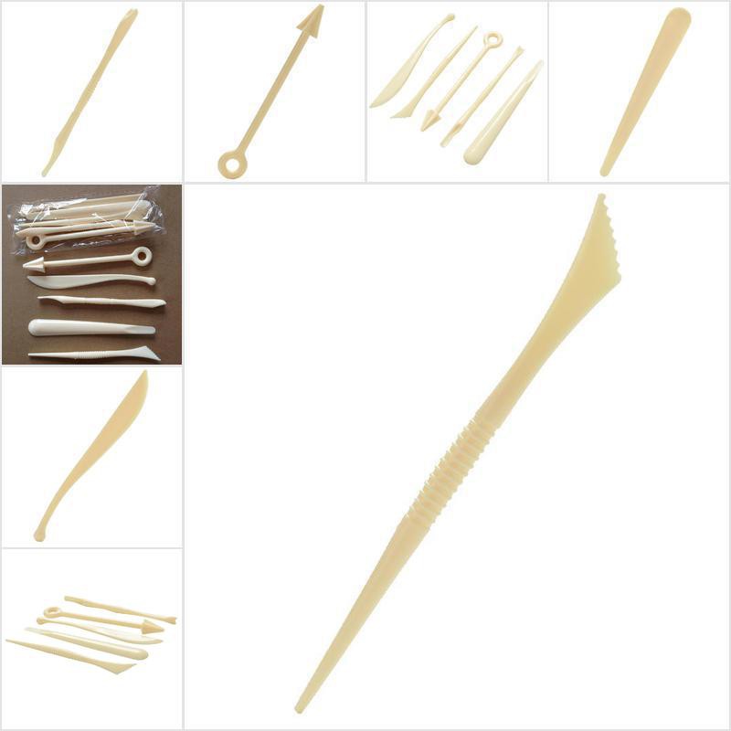 Purpleredto1 Set 5 Pcs Polymer Clay Tools Polyform Sculpey Plastic ...