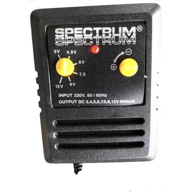 อแดปเตอร์ หม้อแปลงไฟ Spectrum Adapter ปรับค่า V ได้ 34.567.5912V 500 ...