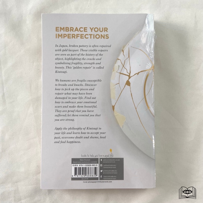 Querida หนังสือภาษาอังกฤษ Kintsugi Embrace your imperfections and find happiness - the Japanese ...