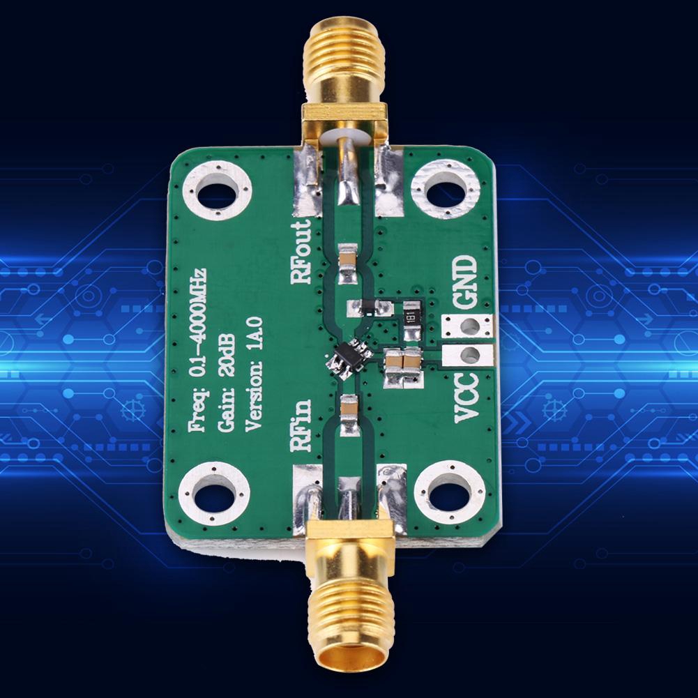 1-4000MHz Amplifier Gain 20dB Microwave Module 0 RF Wideband Broadband ...