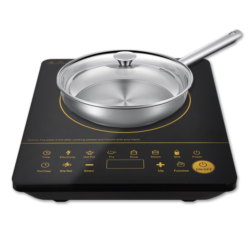 Gmax เตาแม่เหล็กไฟฟ้า เตาอินดัคชั่น Induction Cooker 1650W รุ่น IC-C12 เตาแผ่นความร้อนไฟฟ้า ระบบ ...