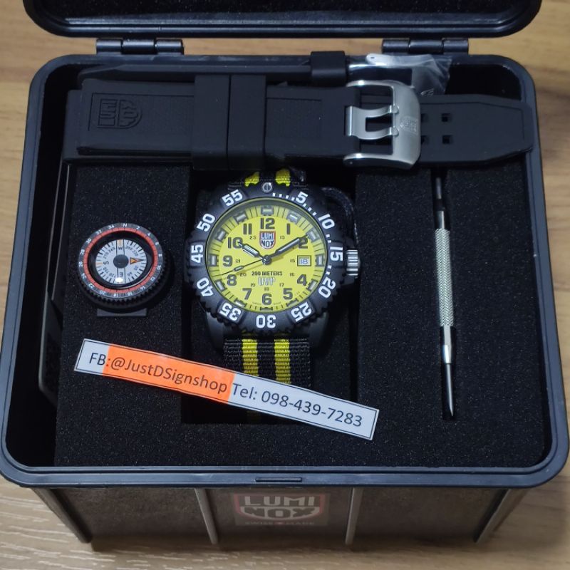 Luminox 3955 set. UVP Scott Cassell ของแท้ ของใหม่ มือ1 (3050 Series ...