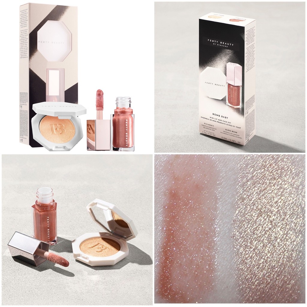 FENTY BEAUTY Bomb Baby Mini Lip and Face Set - bonitaushops - ThaiPick