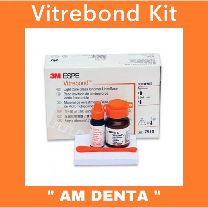 Vitrebond Kit Light Cure Glass Ionomer LinerBase By 3M ESPE - satamsa ...