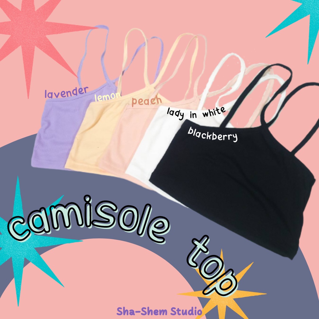 Sha-Shem (258) ครอปท็อป สายเดี่ยวสายไขว้ เว้าอกแซ่บ สายเดี่ยว เสื้อสายเดี่ยว เสื้อครอปท็อป เสื้อ ...