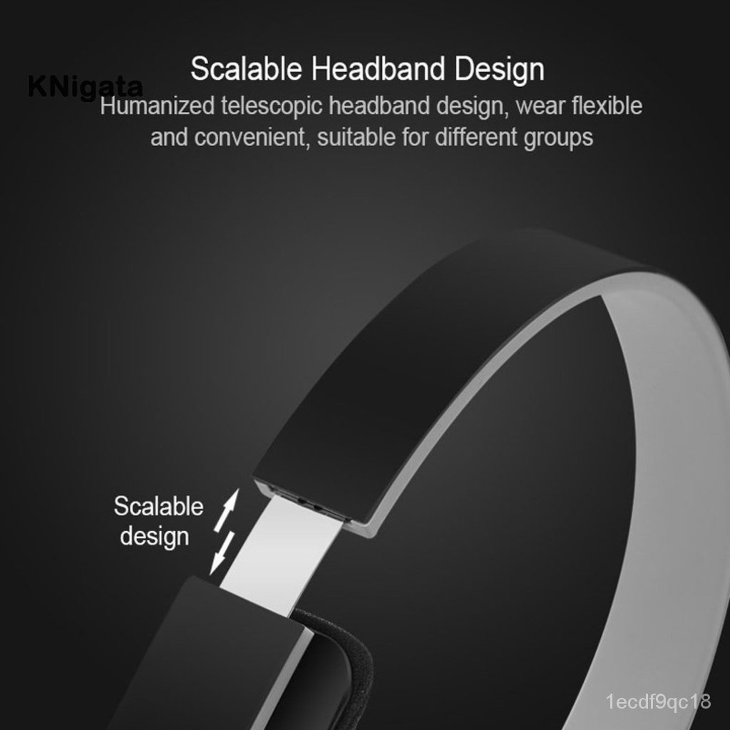 relaxKN LC 8200 Retractable Adjustable Wireless Bluetooth Headphone ...