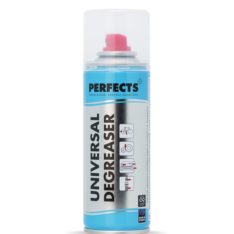 สเปรย์ไล่ความชื้น PERFECT Universal Degreaser กระป๋องสีฟ้า ใช้สเปรย์ทำ ...