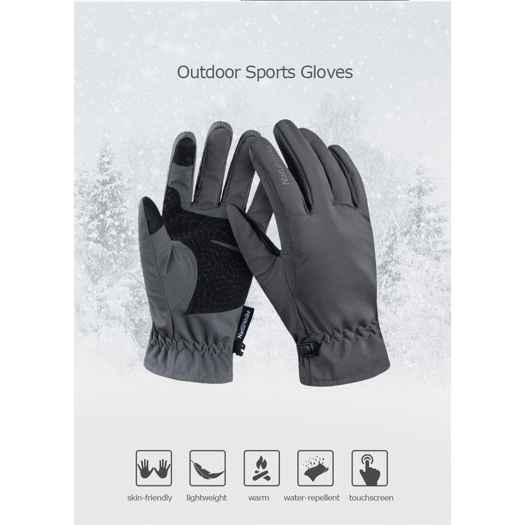 Rs 171 - Gl - 04 Naturehike Nh 18S 005-T ถุงมือกันน้ําสําหรับวิ่งขี่ ...