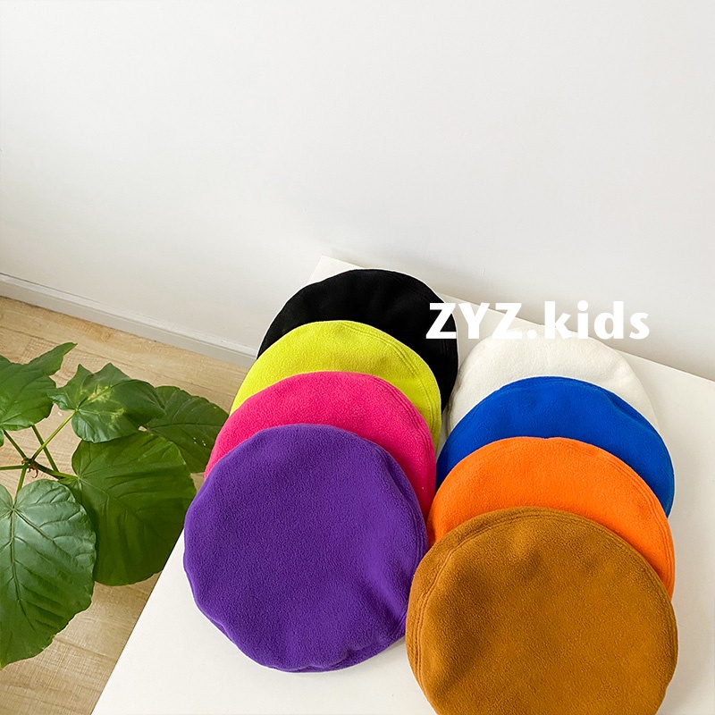Children Winter Berets Peaked Hats Spring Autumn Boys Girls Toddler ...