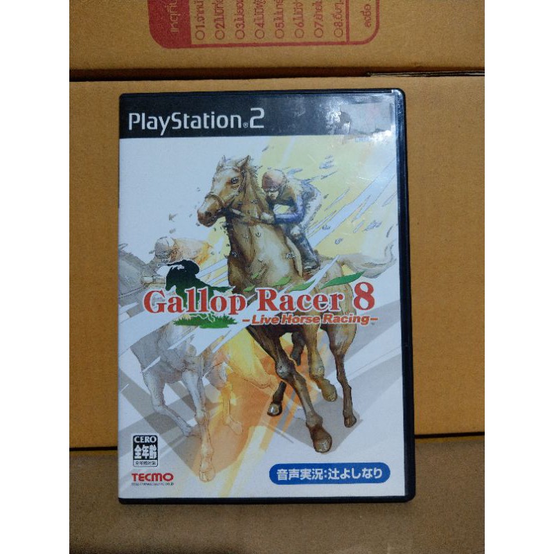 แผ่นเกมPS2 เกมแข่งม้า Gallop Racer 8 แผ่นแท้ | Shopee Thailand