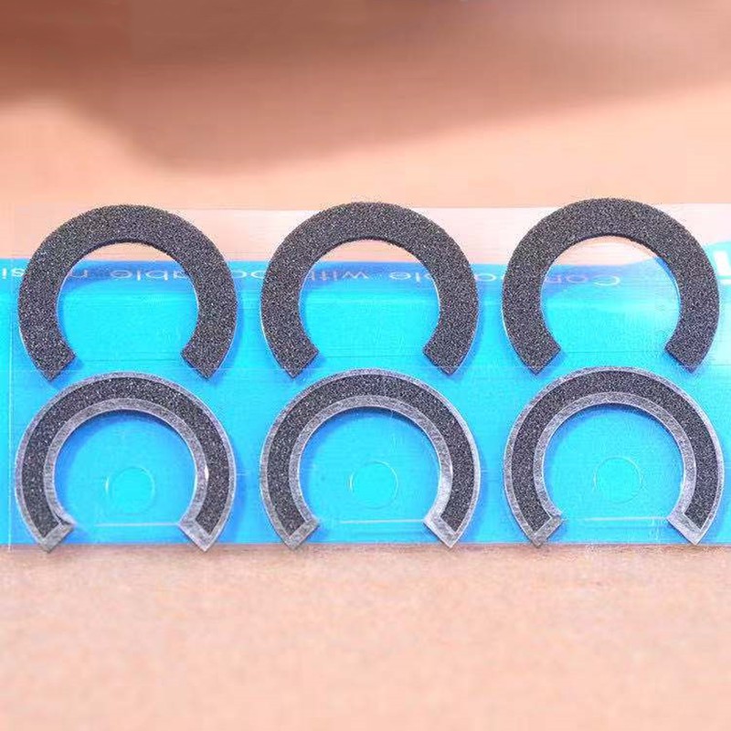 Diy MX500 Earbud Horseshoe tuning cotton Dustproof Cotton Self-adhesive ...