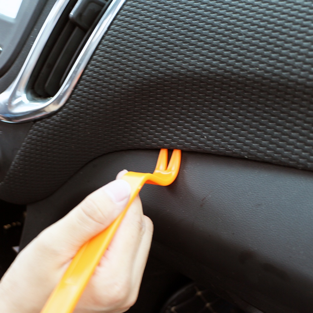 Color My Life 4Pcs Car Radio Panel Door Clip Trim Dash for Ford Focus 2 ...