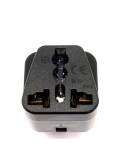APC ADAPTER PLUG UPS, หัวแปลงปลั๊ก APC UPS, IEC 320 C14 to PLUG 3 PIN ...