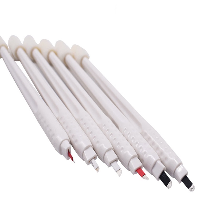 5pcs Blade Disposable Microblading Needle Pen Tattoo Supplies Eyebrow ...