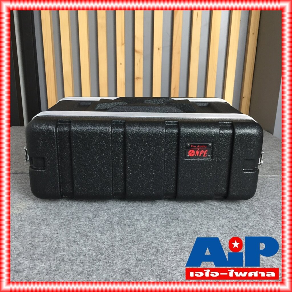 กล่องrack NPE RACK ABS 3US ลึก9นิ้ว RACKใส่เครื่องเสียง แร็ค rack ...