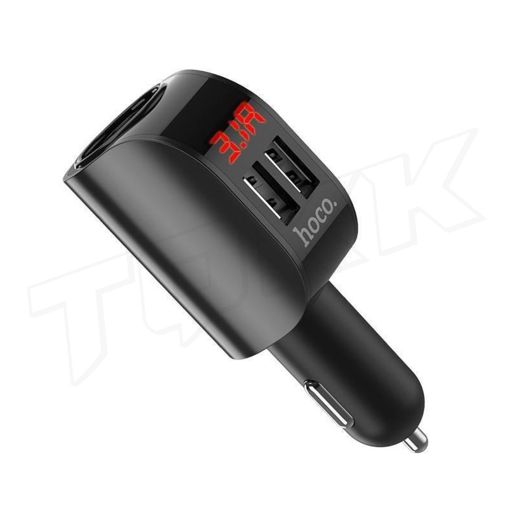 ☬☃ HOCO Z29 Plus ที่ชาร์จในรถ Dual USB 5A Max Car Charger LED Digital Display - j87fic14h9 ...