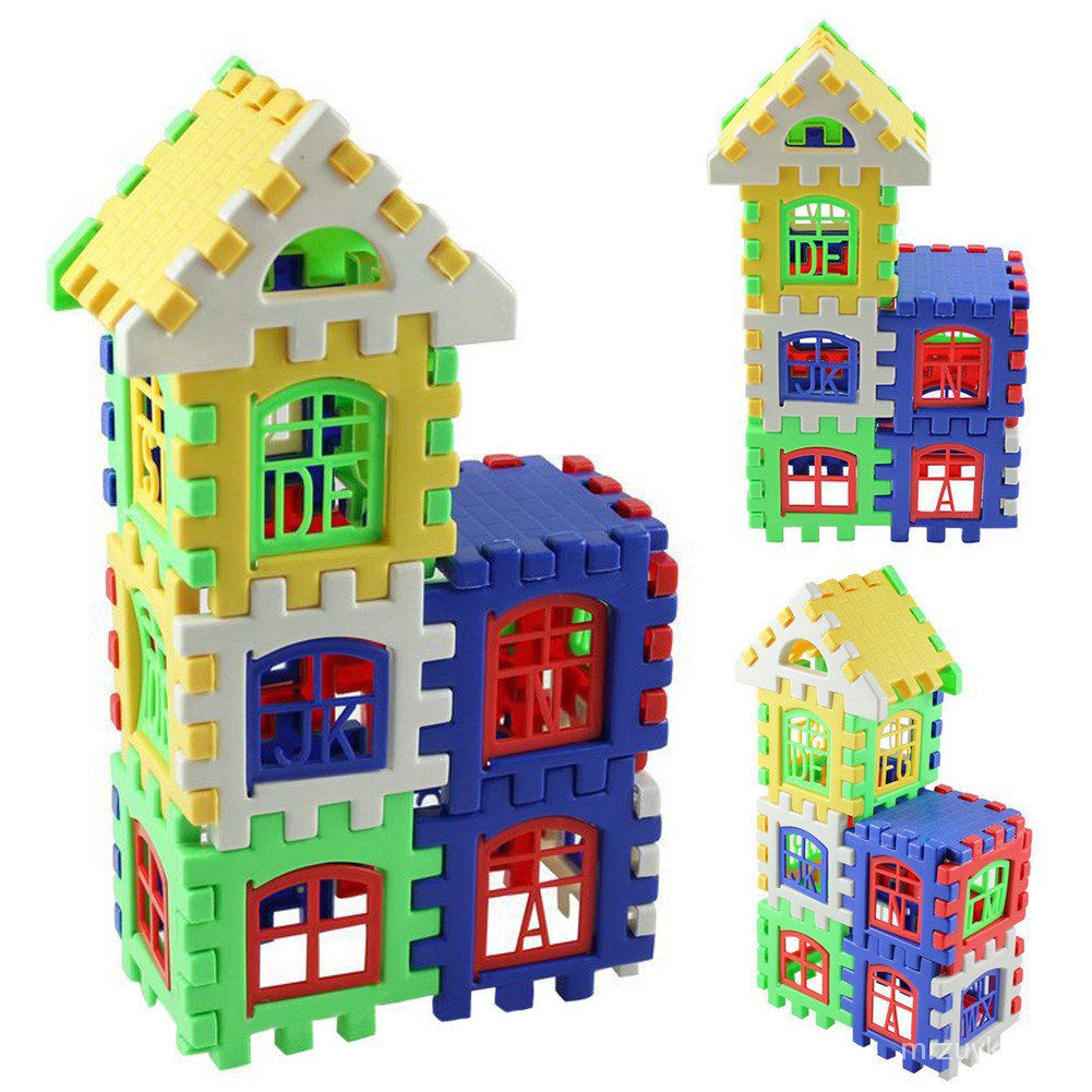 Hot sale24pcs Children House Building Blocks Construction Toy ...