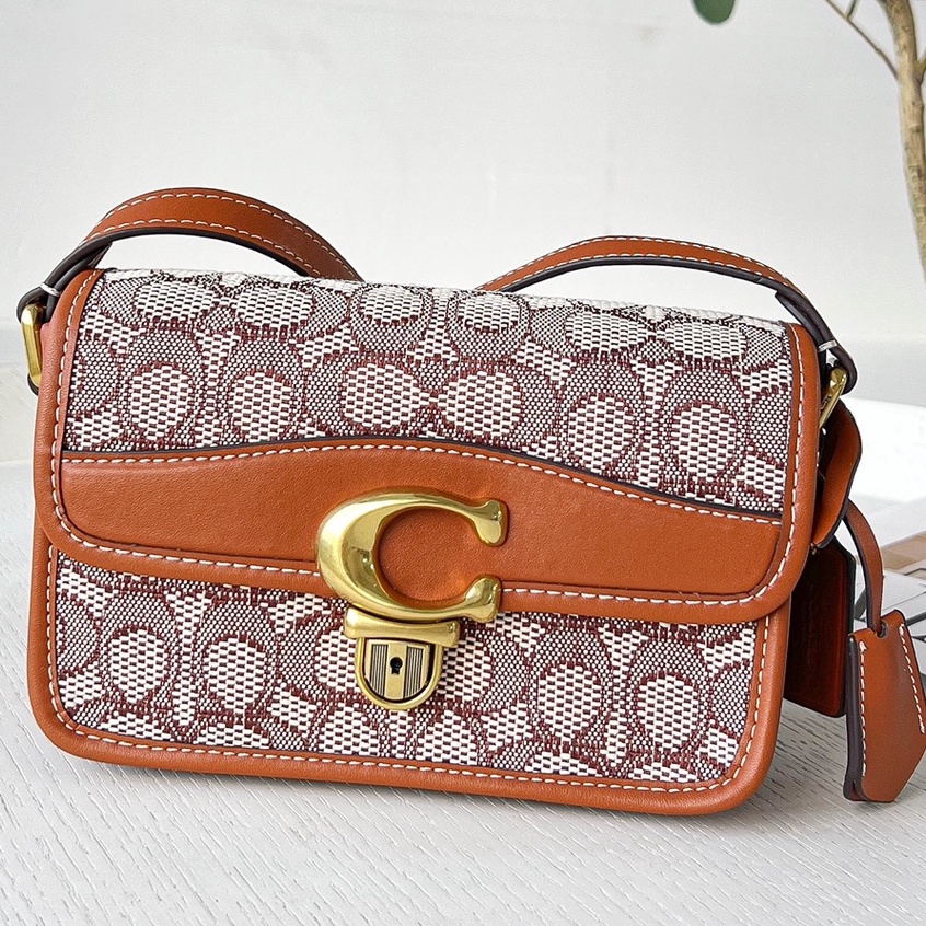 7937 coach กระเป๋าสะพายไหล่ สะพายข้าง สตูดิโอ สําหรับผู้หญิง ...