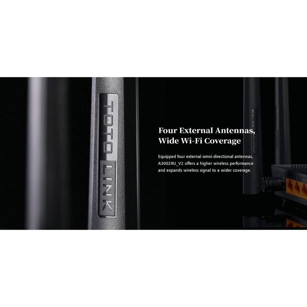 (ประกัน LT KingIT) Totolink A3002RU-V2 AC1200 Wireless Dual Band ...