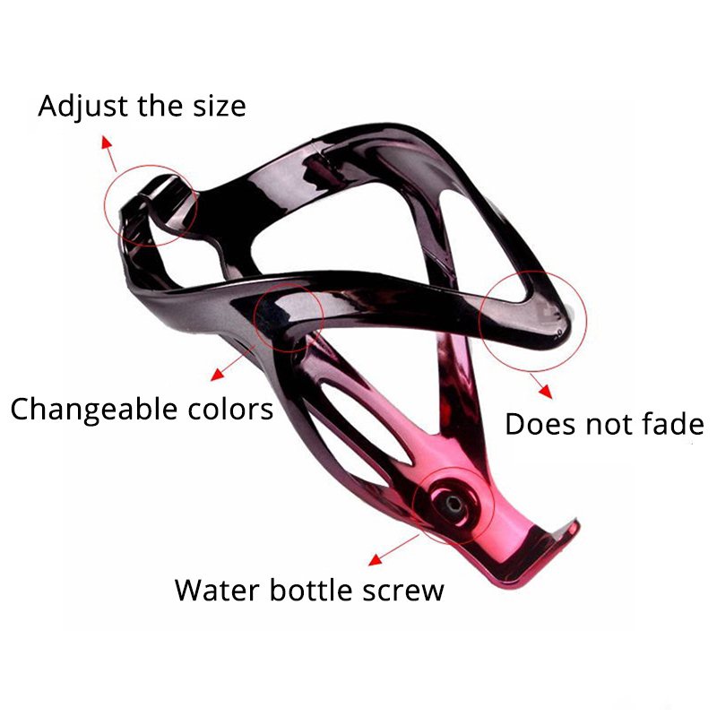Road Bike Bottle Cage Colorful Plating MTB Bicycle Water Bottle Holder ...