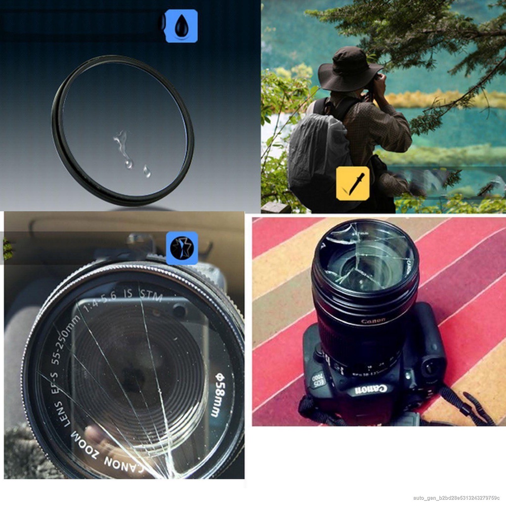 67mm UV Ultra Violet Filter Lens protector For Camera Lens Pentax Nikon ...