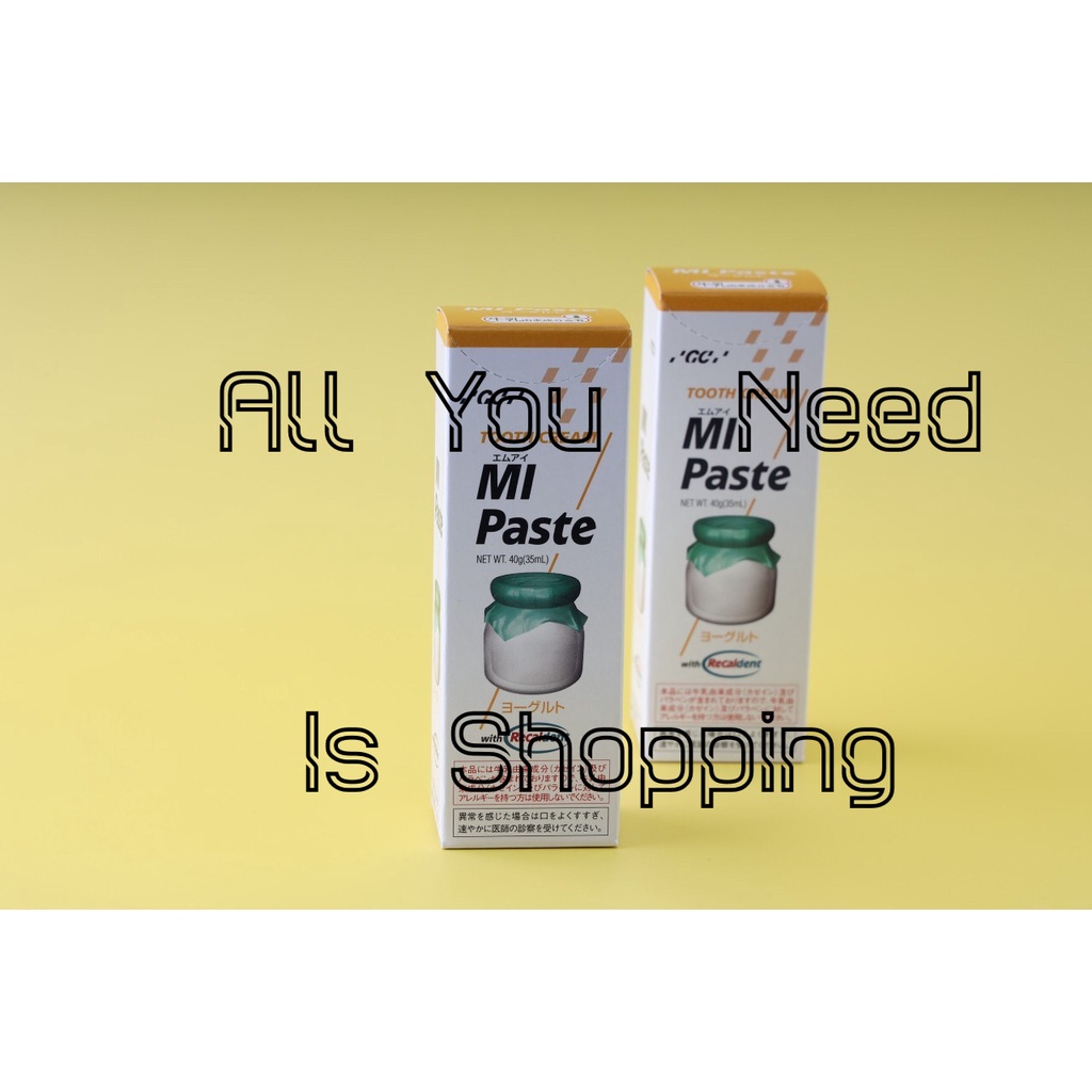 GC Tooth Mousse - MI Paste มูสทาเคลือบฟัน พร้อมส่ง - alluneedisshopping ...