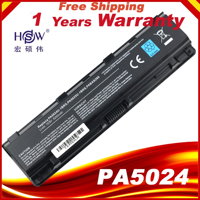 แบตเตอรี่Lato battery for Toshiba Satellite A5024U1BRS 5024 5023 C850 ...